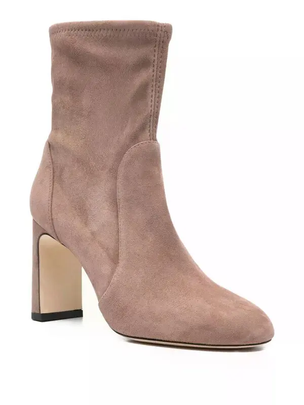 STUART WEITZMAN 90mm Block-heel Ankle Boots