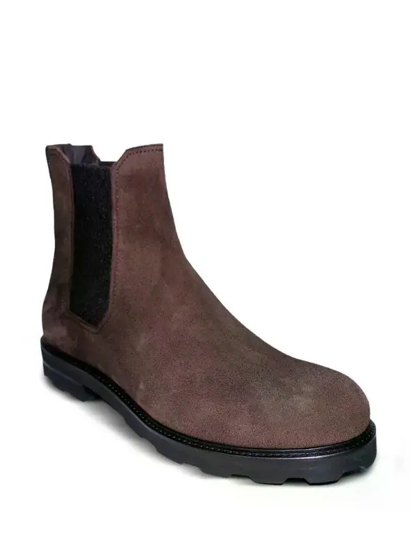 Brioni Suede Chelsea Boots