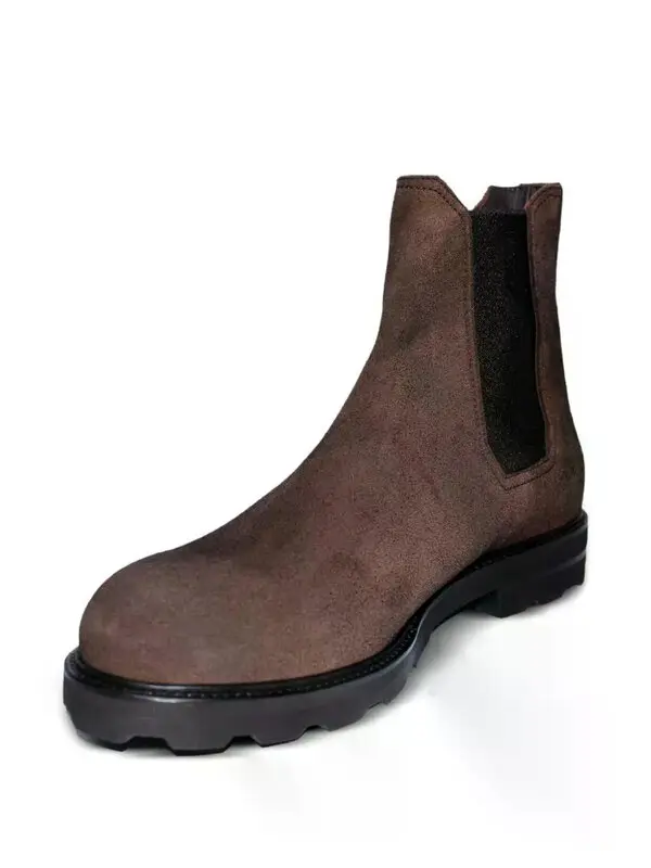 Brioni Suede Chelsea Boots