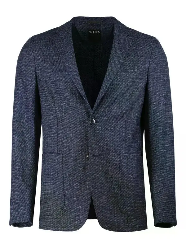 Zegna Two-button Jacket - Blue