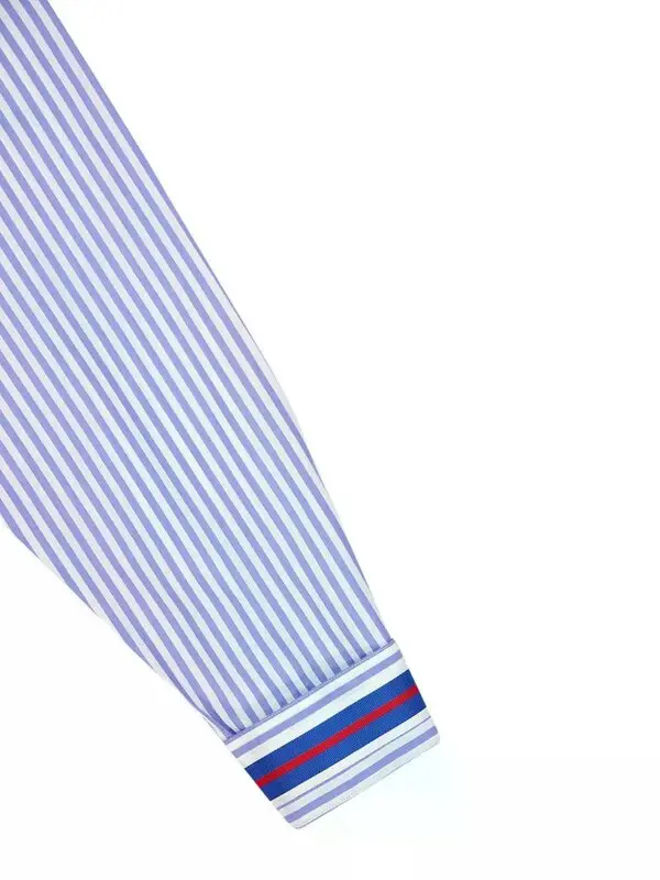 PAULA Striped Button-up Shirt