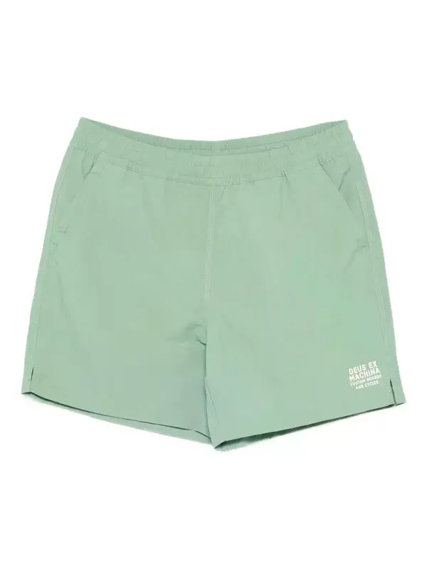 Deus Ex Machina Mesh-pocket Swim Shorts - Green