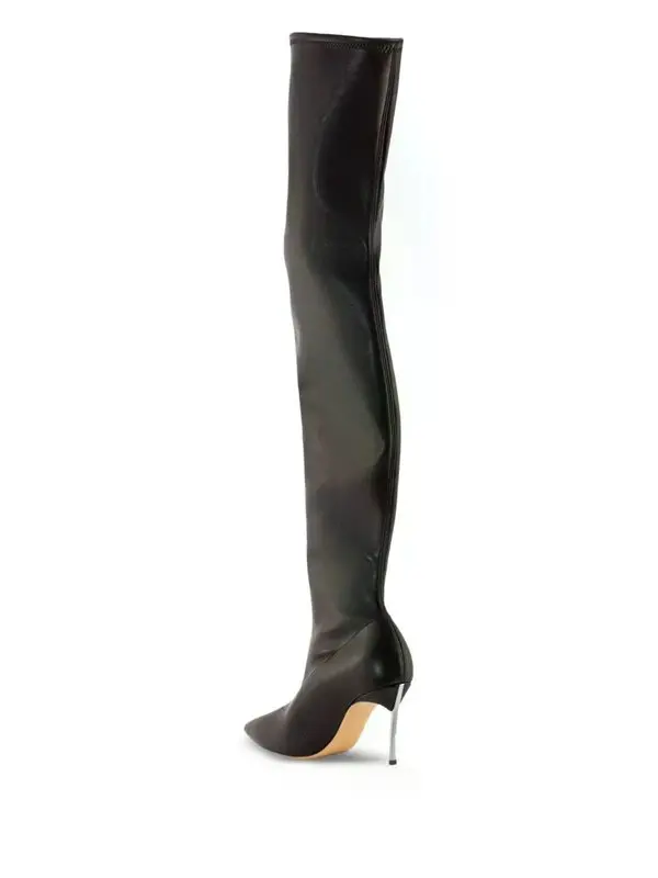 Casadei 80mm Pointed-toe Stiletto Boots