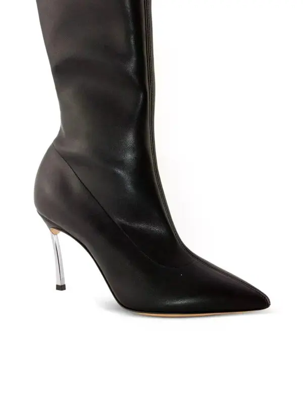 Casadei 80mm Pointed-toe Stiletto Boots