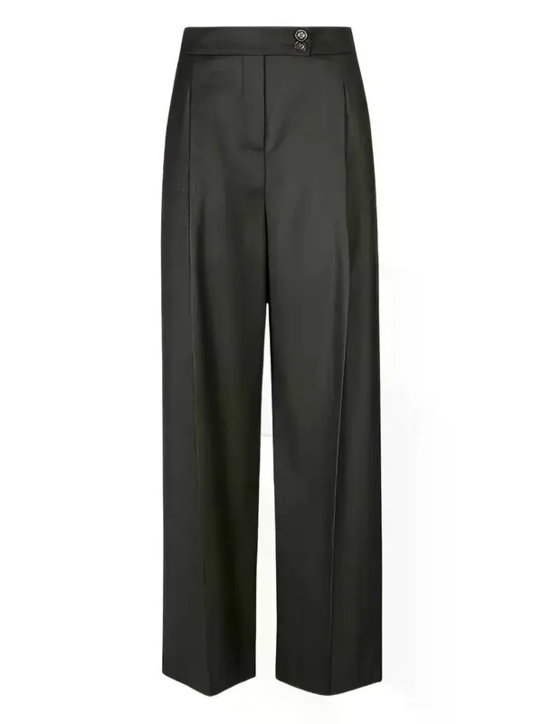 Eleventy Pleated Palazzo Pants
