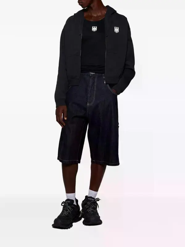 Vetements Denim Utility Shorts