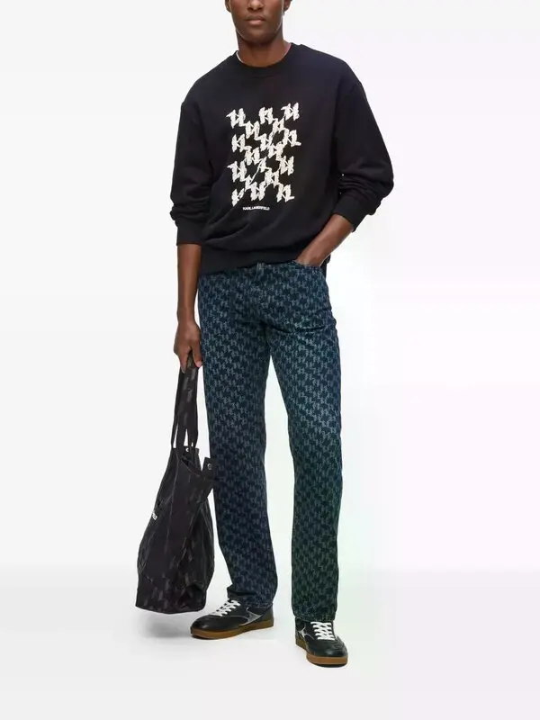 Karl Lagerfeld Monogram Box Sweatshirt