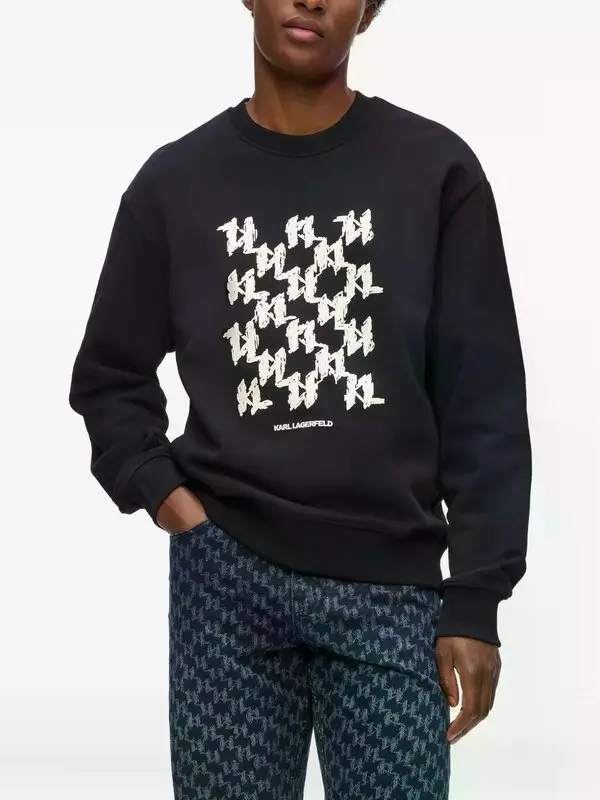 Karl Lagerfeld Monogram Box Sweatshirt