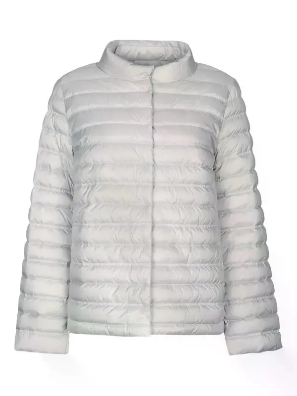 Add Quilted Puffer Jacket - Grey