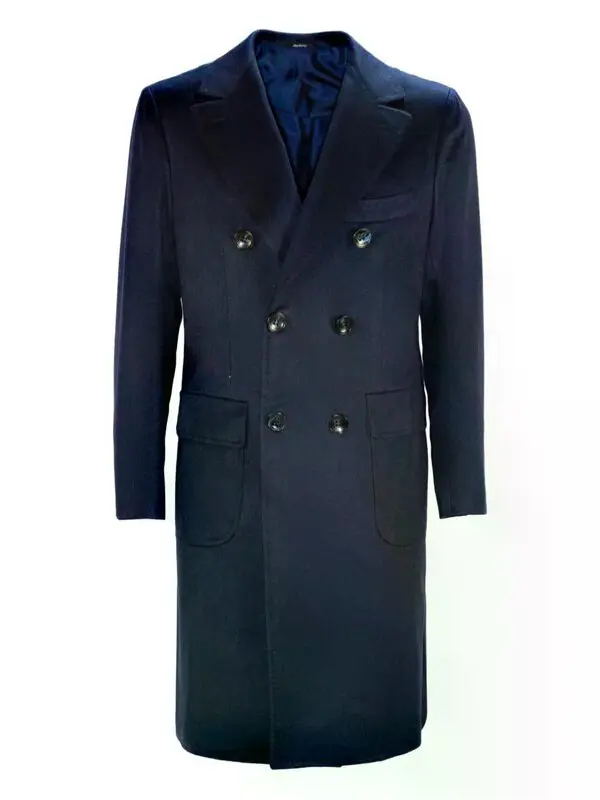 SARTORIO NAPOLI Double-breasted Wide-lapel Coat