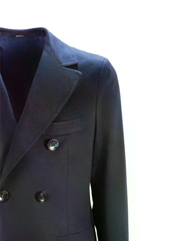 SARTORIO NAPOLI Double-breasted Wide-lapel Coat