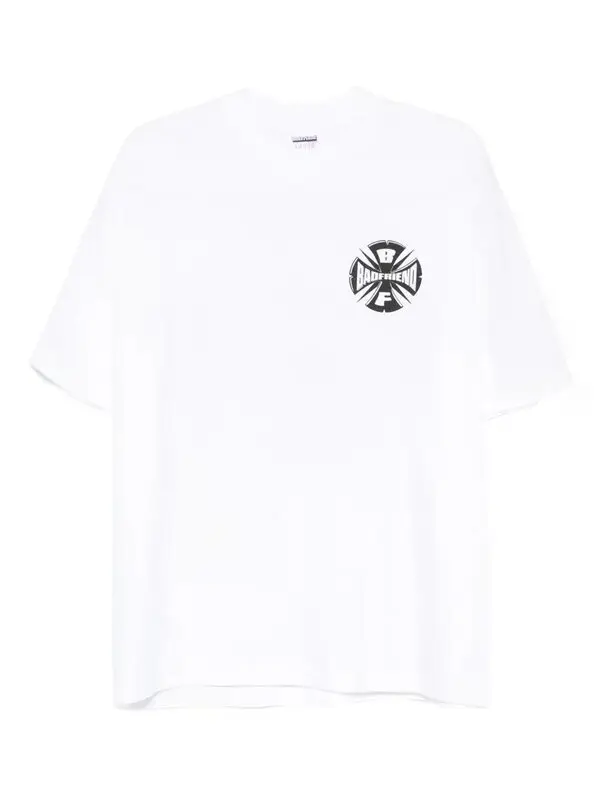 BADFRIEND Logo-print Crew-neck T-shirt
