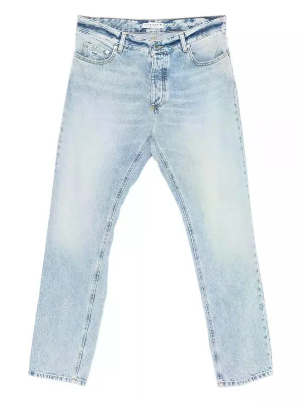 ICON DENIM LOS ANGELES Five-pocket Denim Jeans - Neutrals
