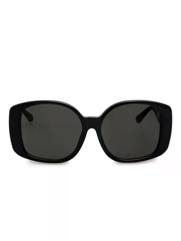 Linda Farrow Venus Oversized-frame Sunglasses - Black