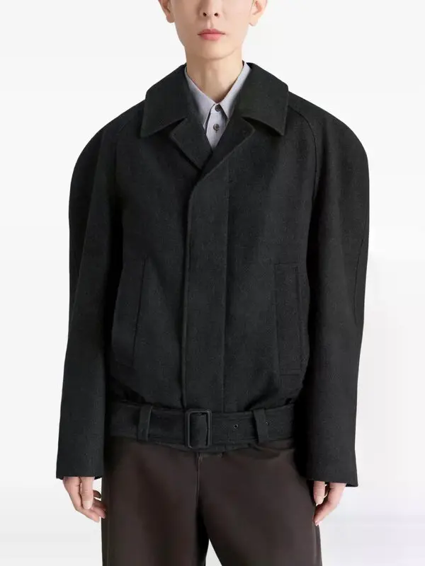 LEMAIRE Raglan-sleeve Belted Jacket
