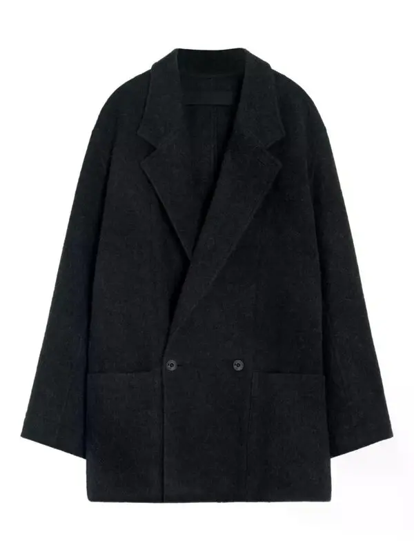 LEMAIRE Double-breasted Felted Coat
