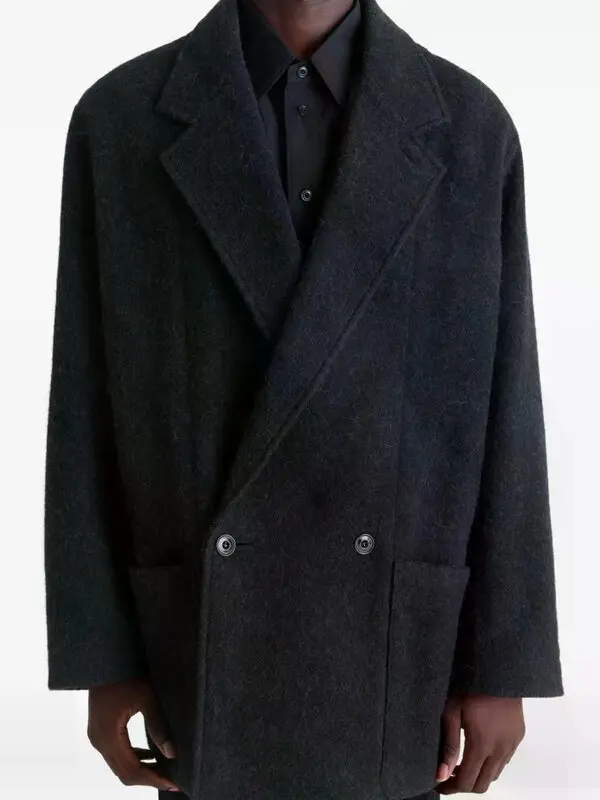 LEMAIRE Double-breasted Felted Coat