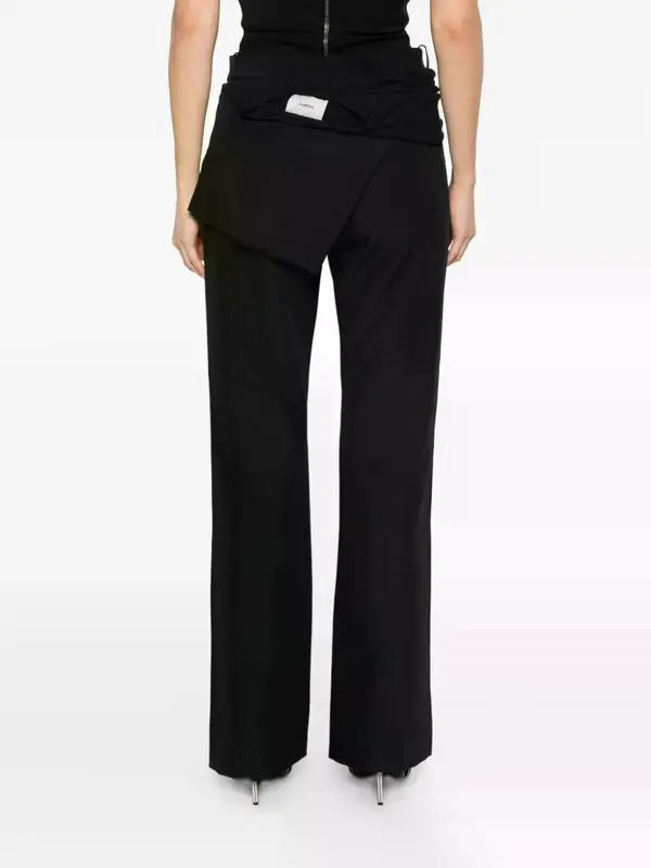 Coperni Tie-waist Flared Trousers