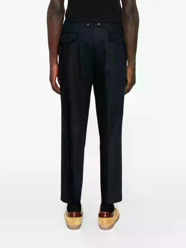 GOLDEN GOOSE Pinstripe Trousers