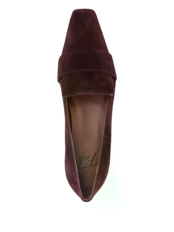Roberto Festa Suede Square-toe Loafers