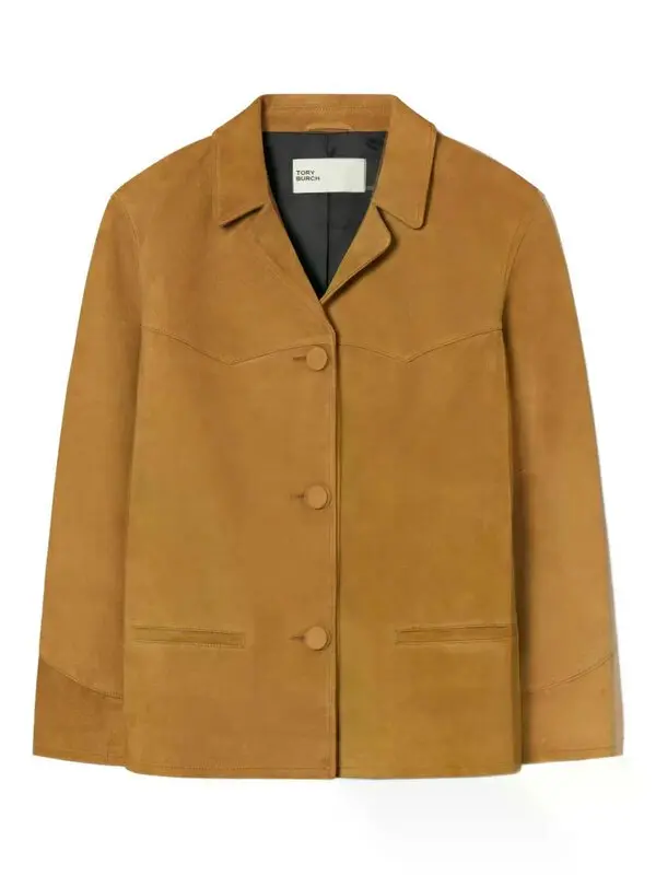 Tory Burch Single-breasted Suede Blazer