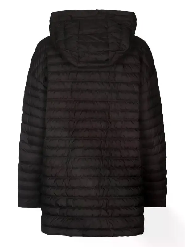Add Hooded Quilted Jacket