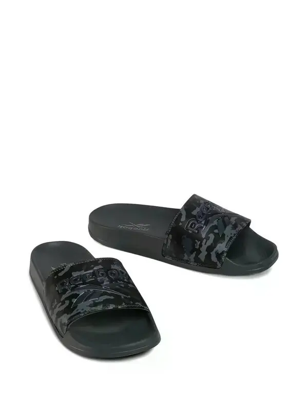 REEBOK Camo-print Slides - Black