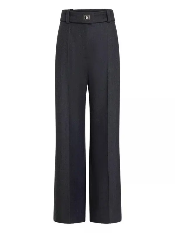 Patou Virgin-wool Trousers - Grey