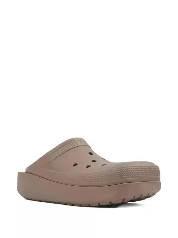 CROCS Platform Clogs - Brown