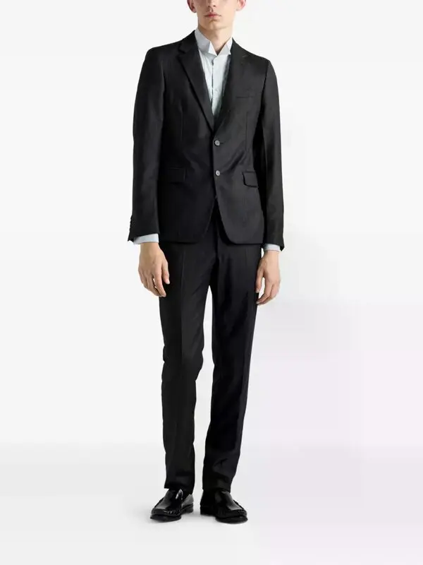 Prada Notch-lapel Two-button Suit - Black