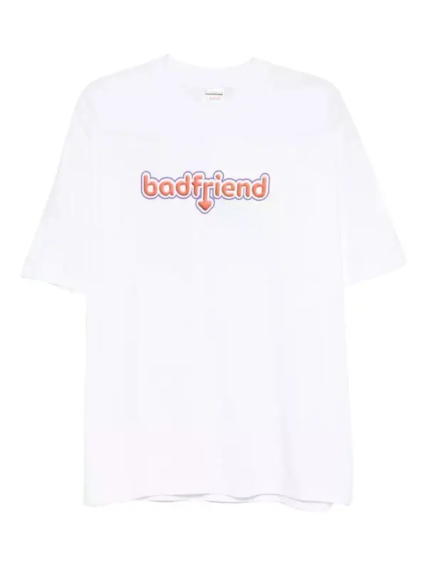 BADFRIEND Cotton T-shirt - White