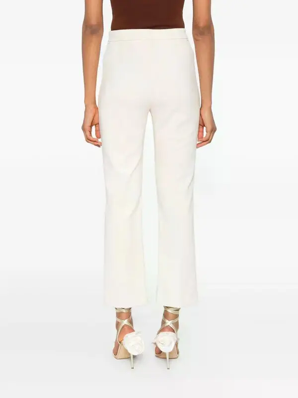 Elisabetta Franchi Zip-detailing Straight Trousers