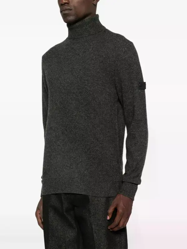 Peuterey Roll Neck Sweater - Grey