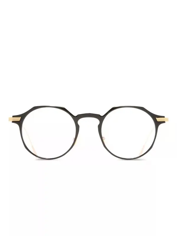 CUTLER & GROSS Round-frame Glasses - Black