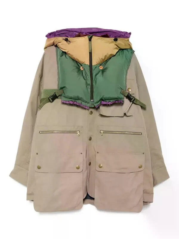 Kolor Removable-hood Jacket