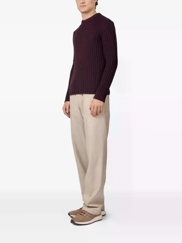 TOD'S Ribbed Crew-neck Sweater