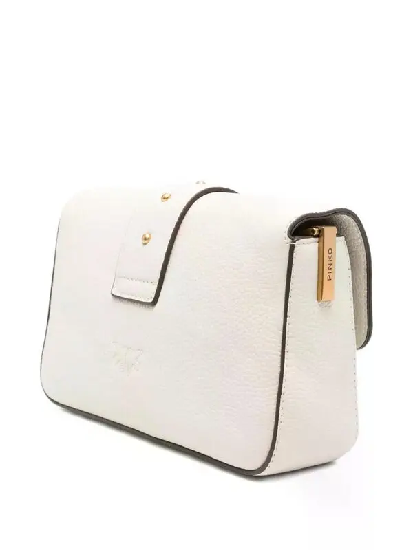 Pinko Love Birds Leather Shoulder Bag