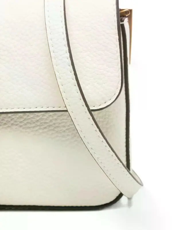 Pinko Love Birds Leather Shoulder Bag