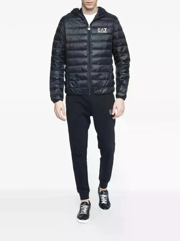 EA7 Quilted Zip Jacket