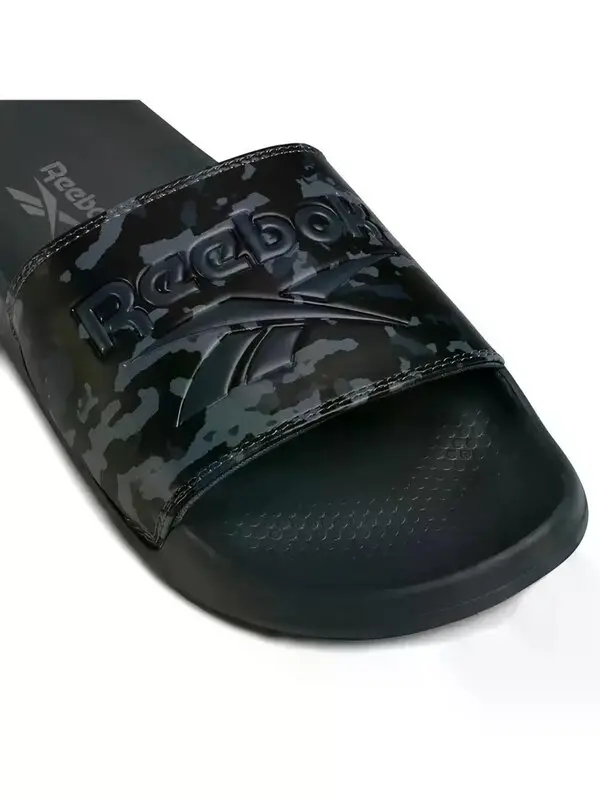REEBOK Camo-print Slides - Black