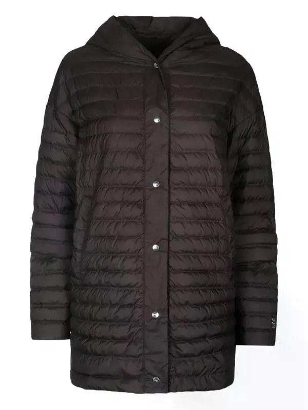 Add Quilted Hooded Coat