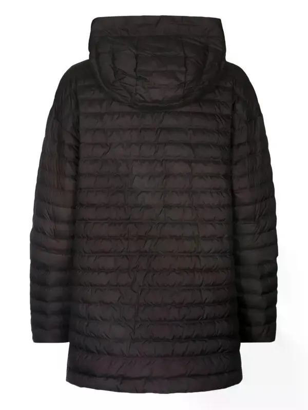 Add Quilted Hooded Coat