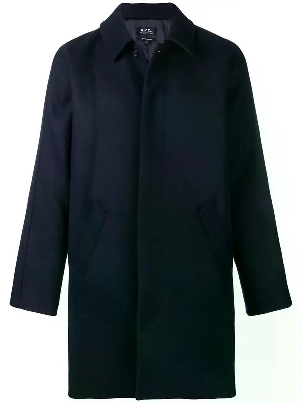 A.p.c. Boxy Single-breasted Coat