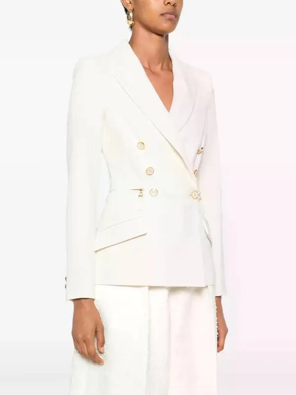 Elisabetta Franchi Double-breasted Buttoned Blazer