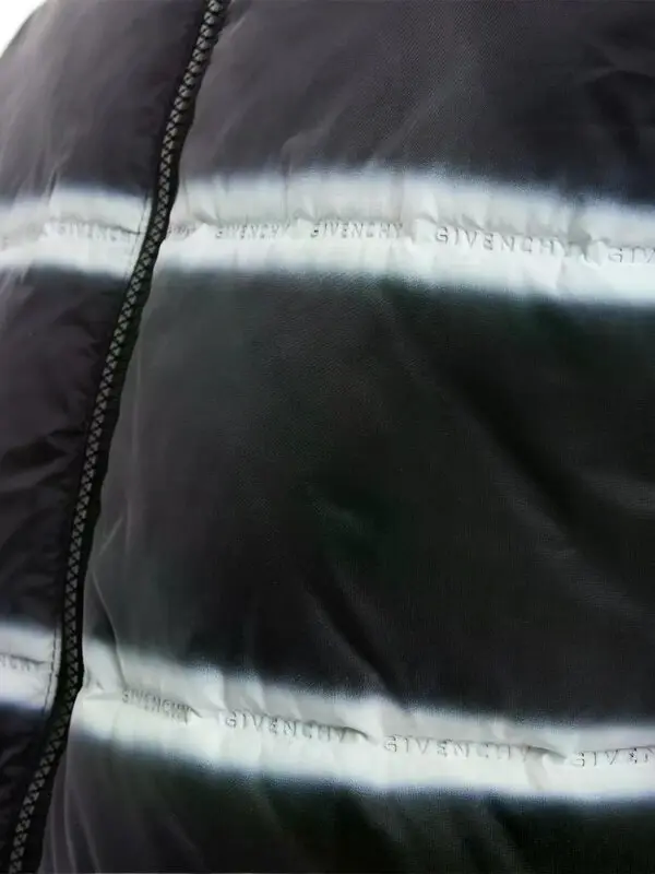 Givenchy Hooded Stripe-pattern Jacket