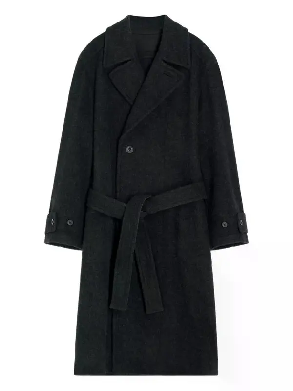 LEMAIRE Belted Double-breasted Coat