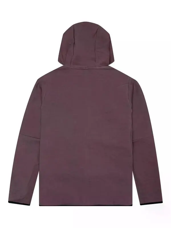 Nike Full-zip Tech Fleece Hoodie - Red