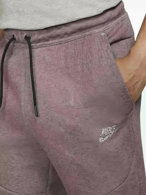 Nike Fleece Track Pants - Red