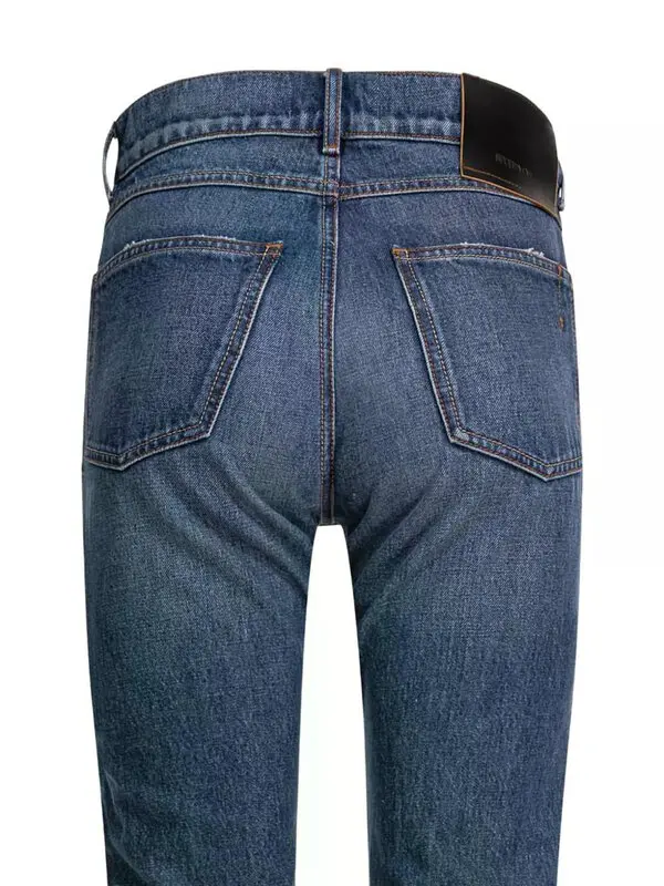 Sportmax Logo-patch Five-pocket Denim Jeans