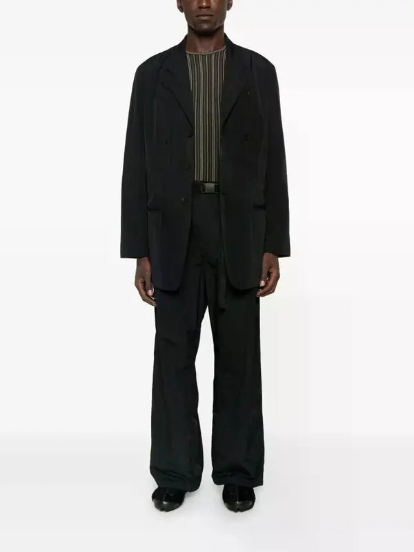 Y3 Buckle-fastening Pocket Trousers